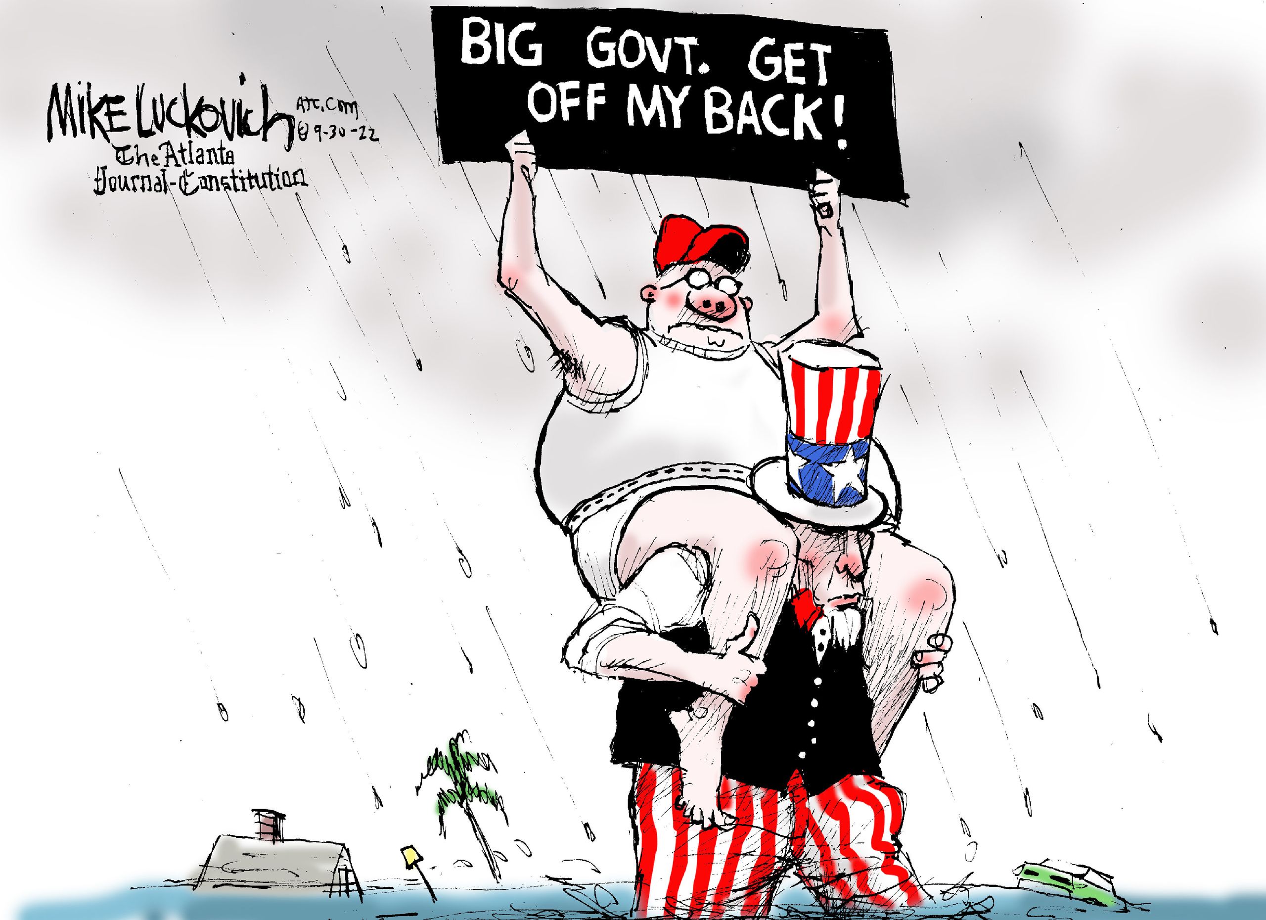 Get off his back! | The Week