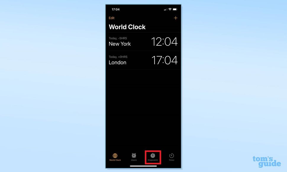 Your iPhone has a hidden analog stopwatch — here's how to turn it on ...
