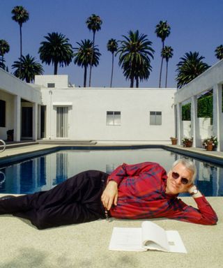 Steve Martin's pool proves that potted plants are essential | Homes and ...