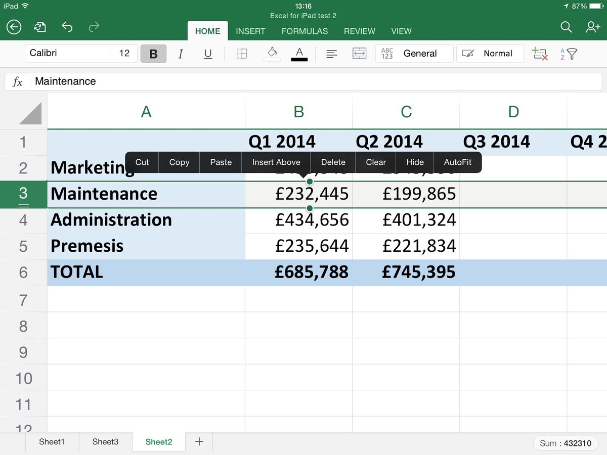Excel for iPad: Top 11 tips | ITPro