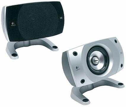 Revised And Improved Satellites - Logitech Z-5500 Speakers: Much Muscle ...