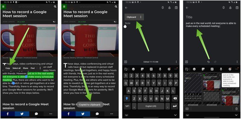 How to use copy and paste on Android | Android Central