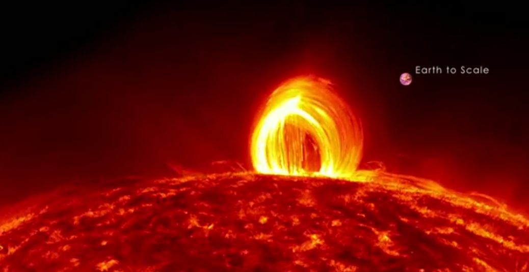 Super-Hot Plasma 'Rain' Falls on Sun in Amazing NASA Video | Space