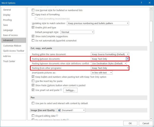 How to paste text without formatting in Word for Windows 10 | Windows ...