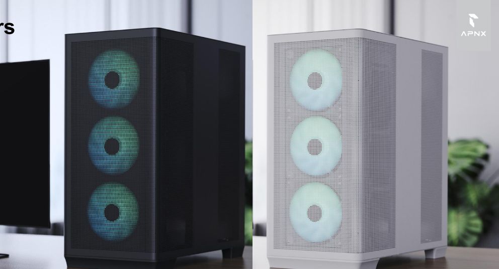 Hands-On: The APNX C1 PC Case Is Cooling-Focused, Colorful, and Curved ...
