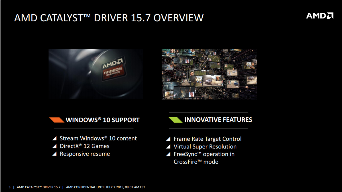 AMD Launches Catalyst 15.7 With Windows 10 Support | Tom's Hardware