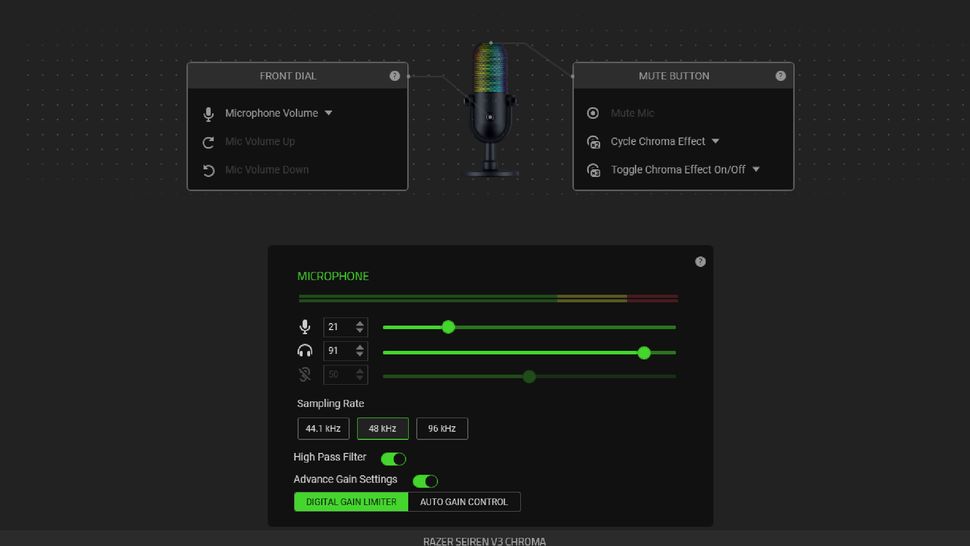 Razer Seiren V3 Chroma microphone review | PC Gamer