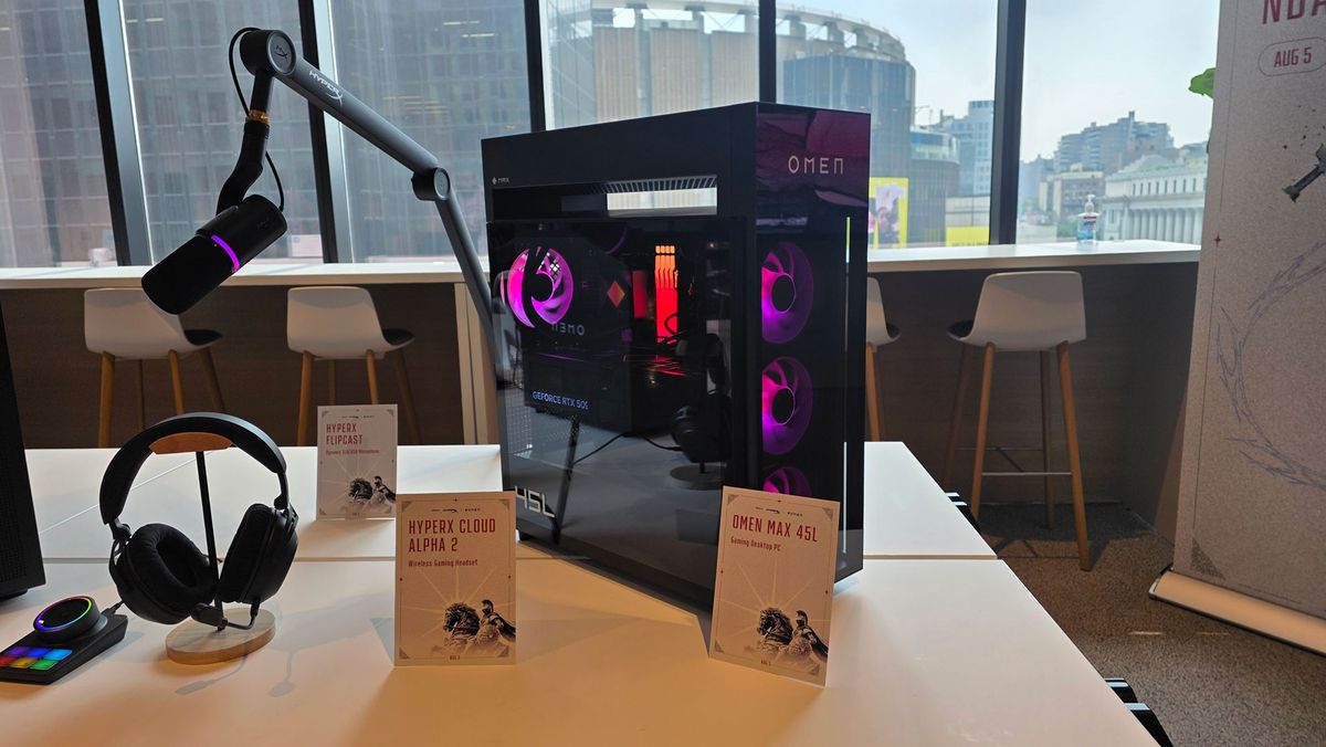 HP's new Omen 35L comes in a 'Stealth' edition for people who hate RGB ...
