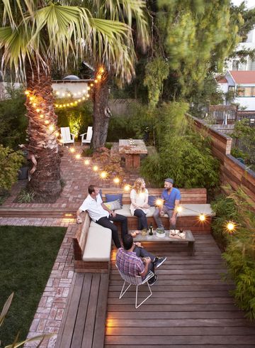 Narrow garden ideas - America's best rooftops and backyards | Livingetc