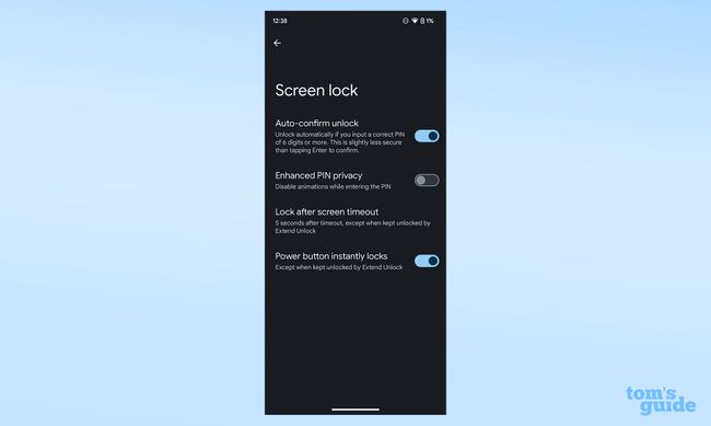 How to enable Auto-confirm unlock and Enhanced PIN privacy in Android ...