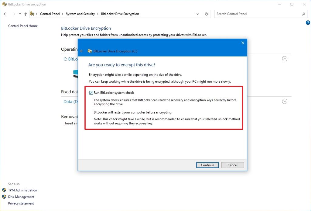 How to use BitLocker Drive Encryption on Windows 10 | Windows Central