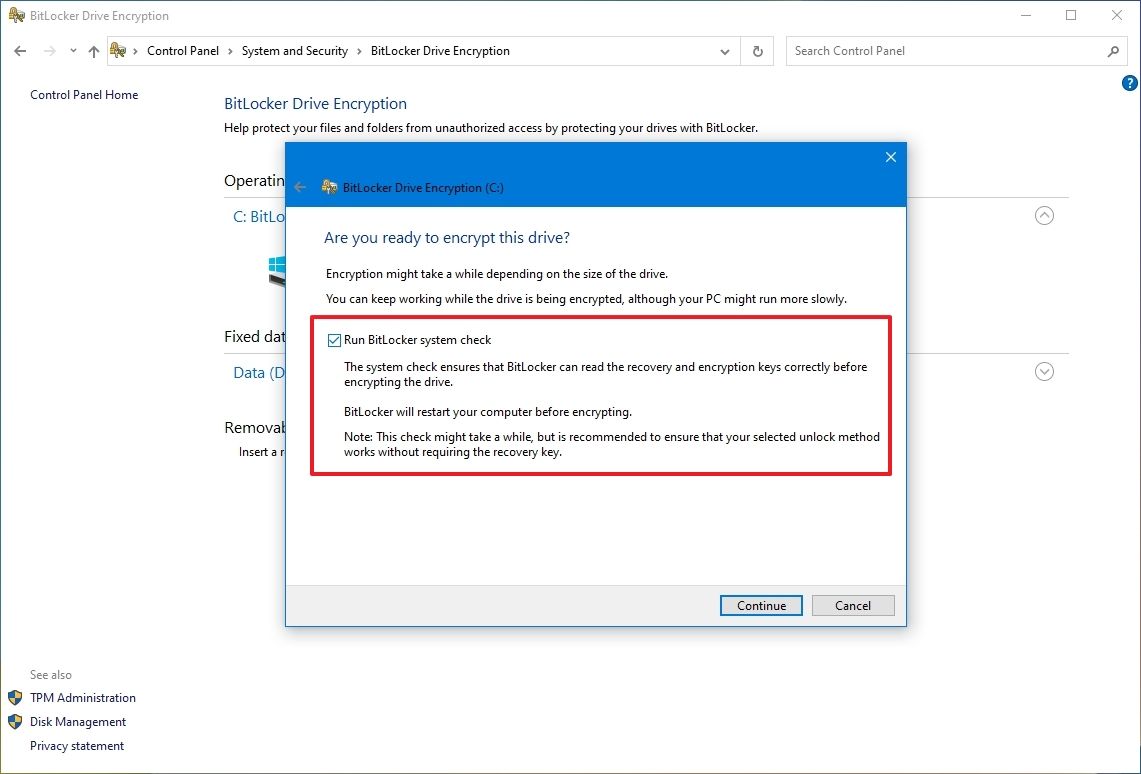 How to use BitLocker Drive Encryption on Windows 10 | Windows Central