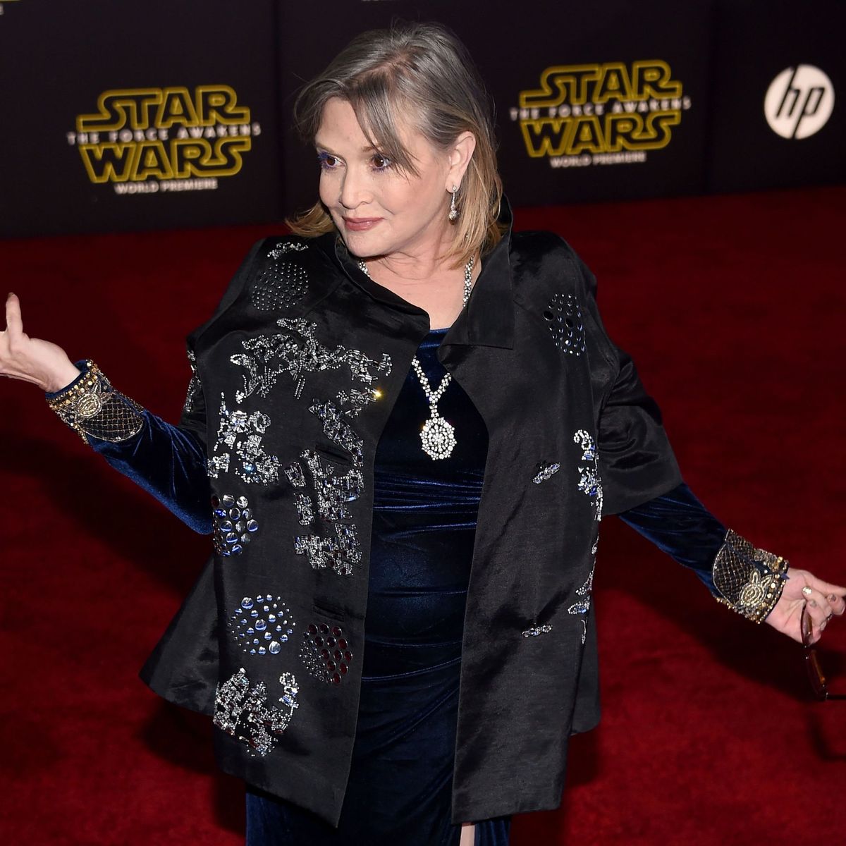 Carrie Fisher Fat