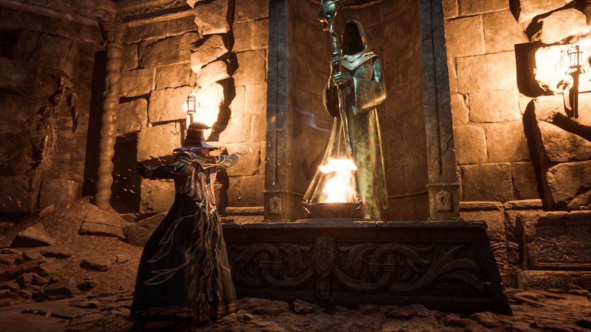 How to complete Cursed Tomb Treasure quest and floor puzzle in Hogwarts ...