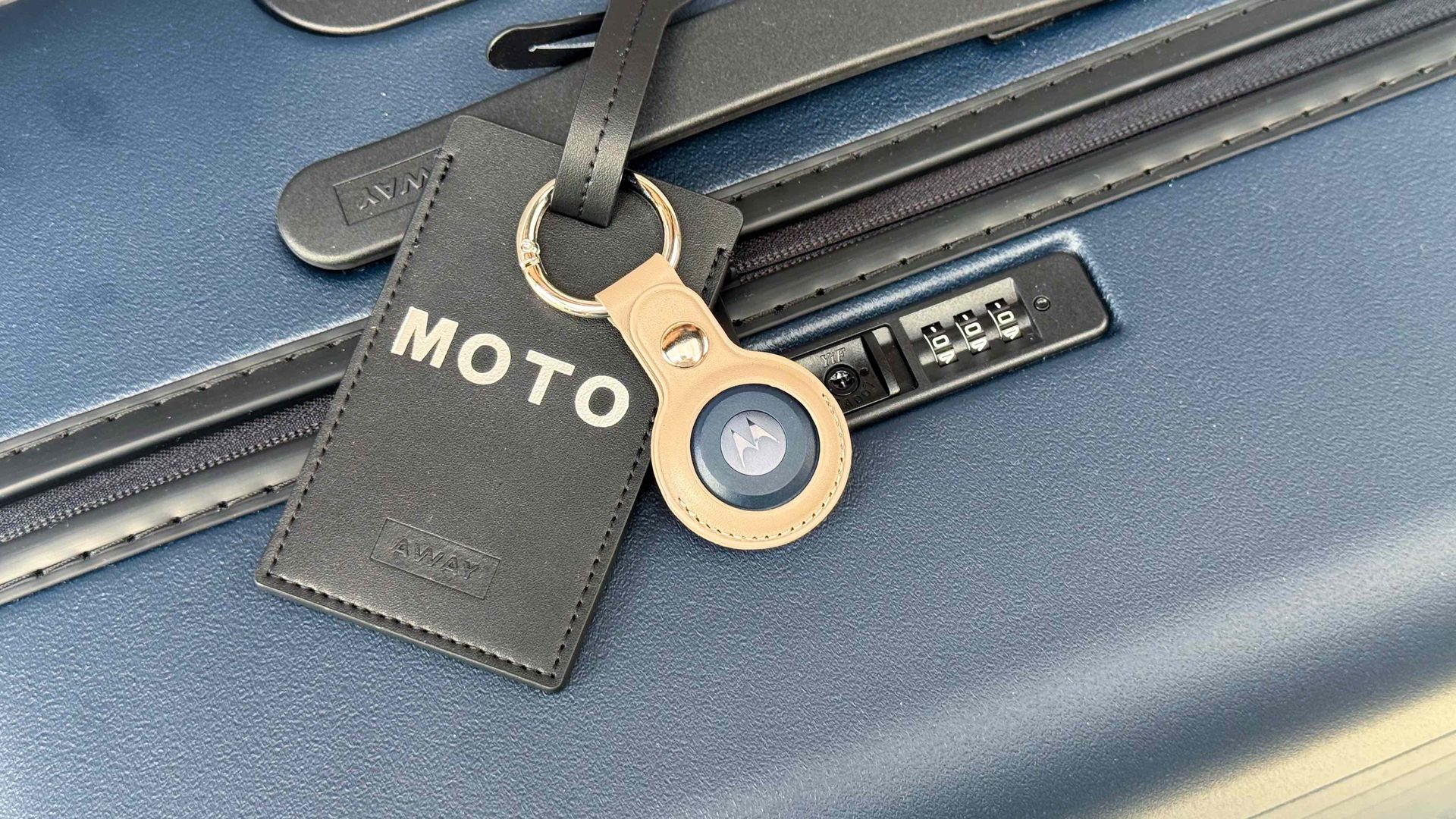 The Moto Tag looks like an AirTag but boasts one feature that's a big ...