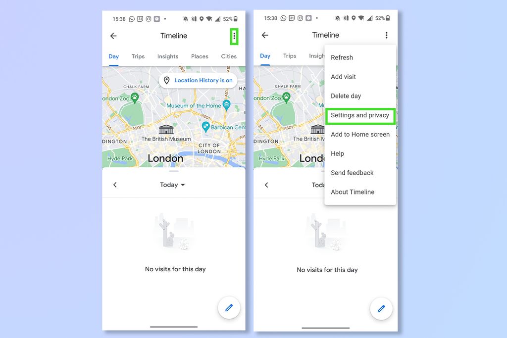 How to delete Google Maps location history | Tom's Guide