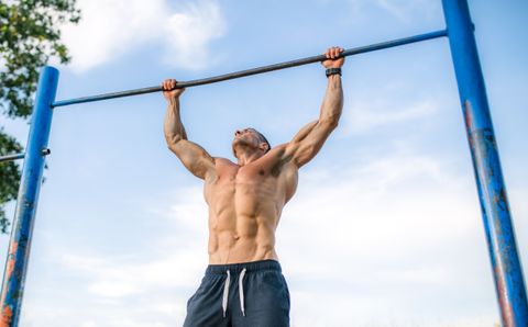No pull-ups? Try the flexed arm hang to strengthen your biceps, shoulders and back instead | Tom ...