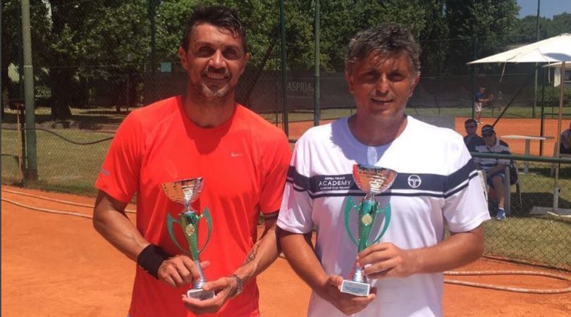 Milan legend Paolo Maldini to quit professional tennis after one match ...
