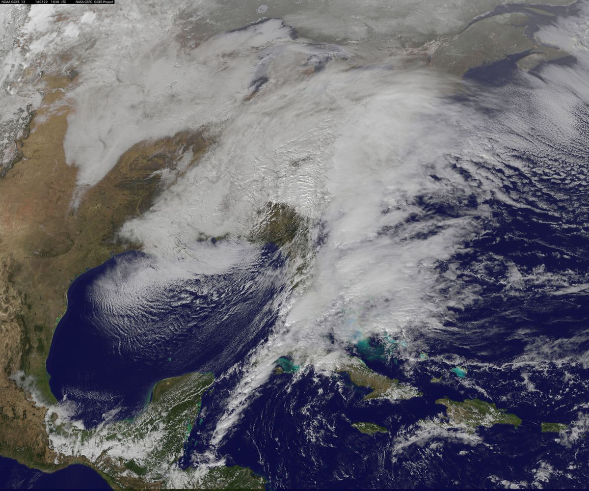 Winter Storm Views from Space: See the Latest Satellite Images | Space