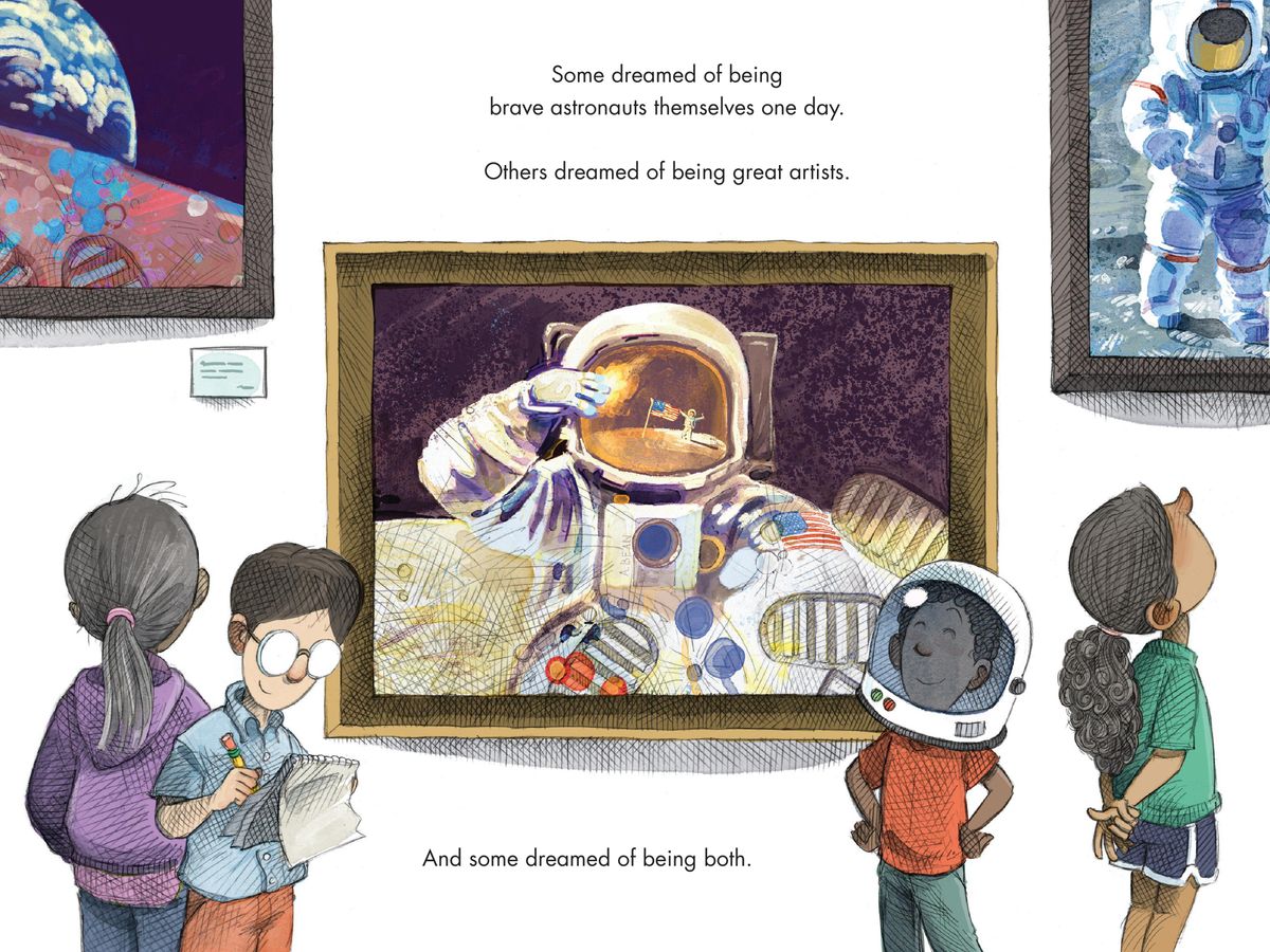 Moonwalker Alan Bean's Paintings Star in New Children's Book | Space