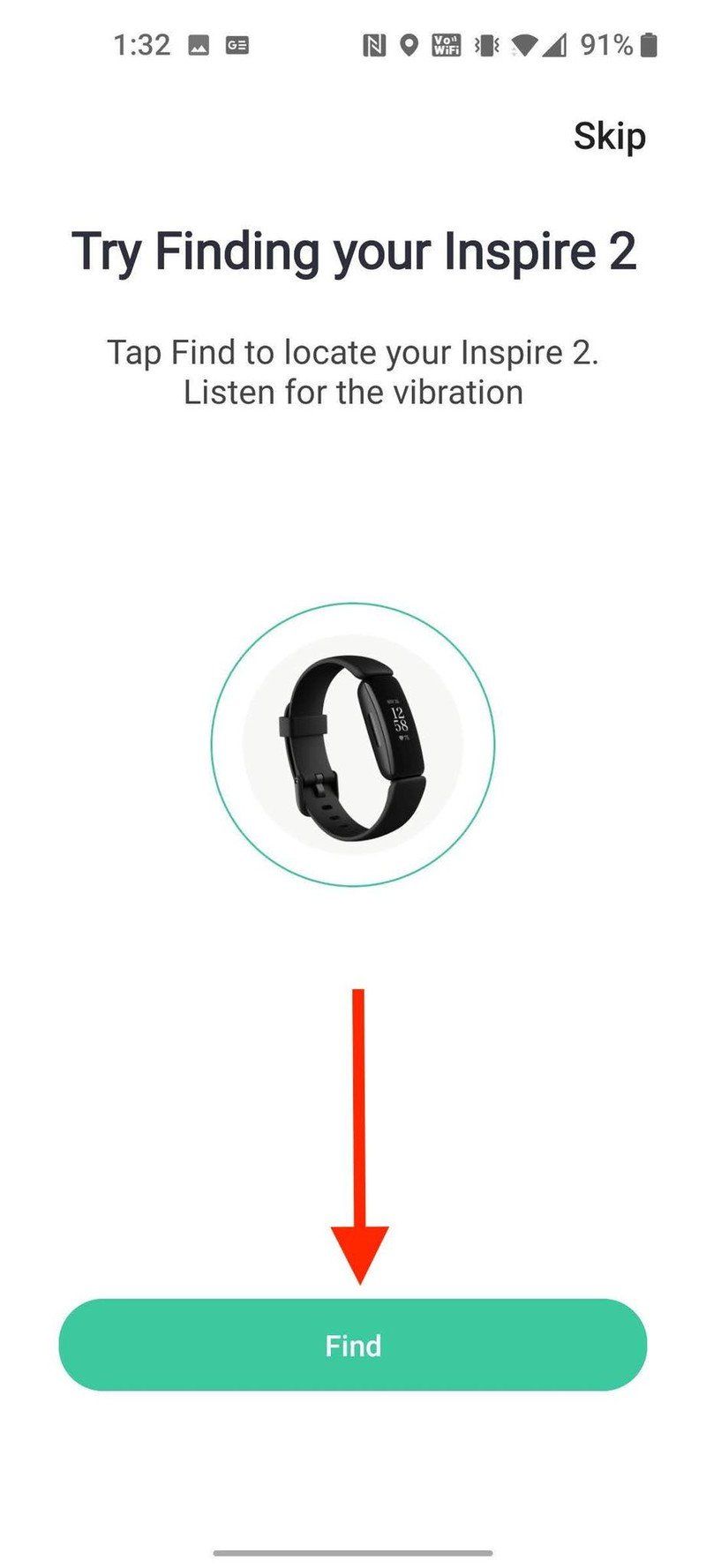 How to find your lost Fitbit Inspire 2 through the Tile tracker app ...