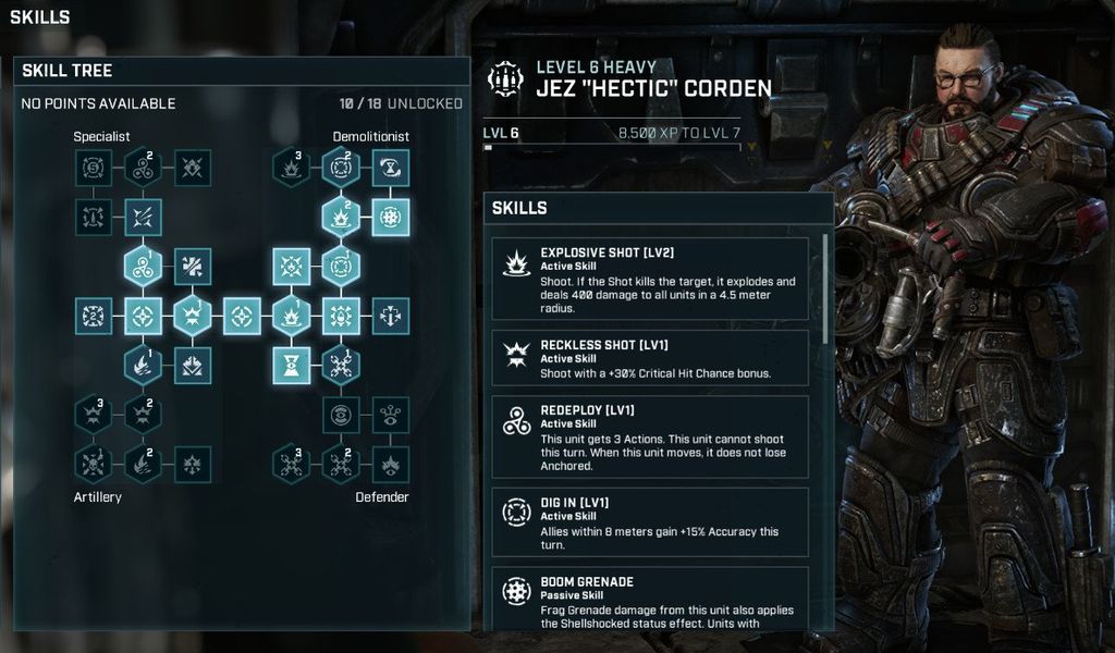 Gears Tactics guide: Best class builds, gear, weapon mods, and combat ...
