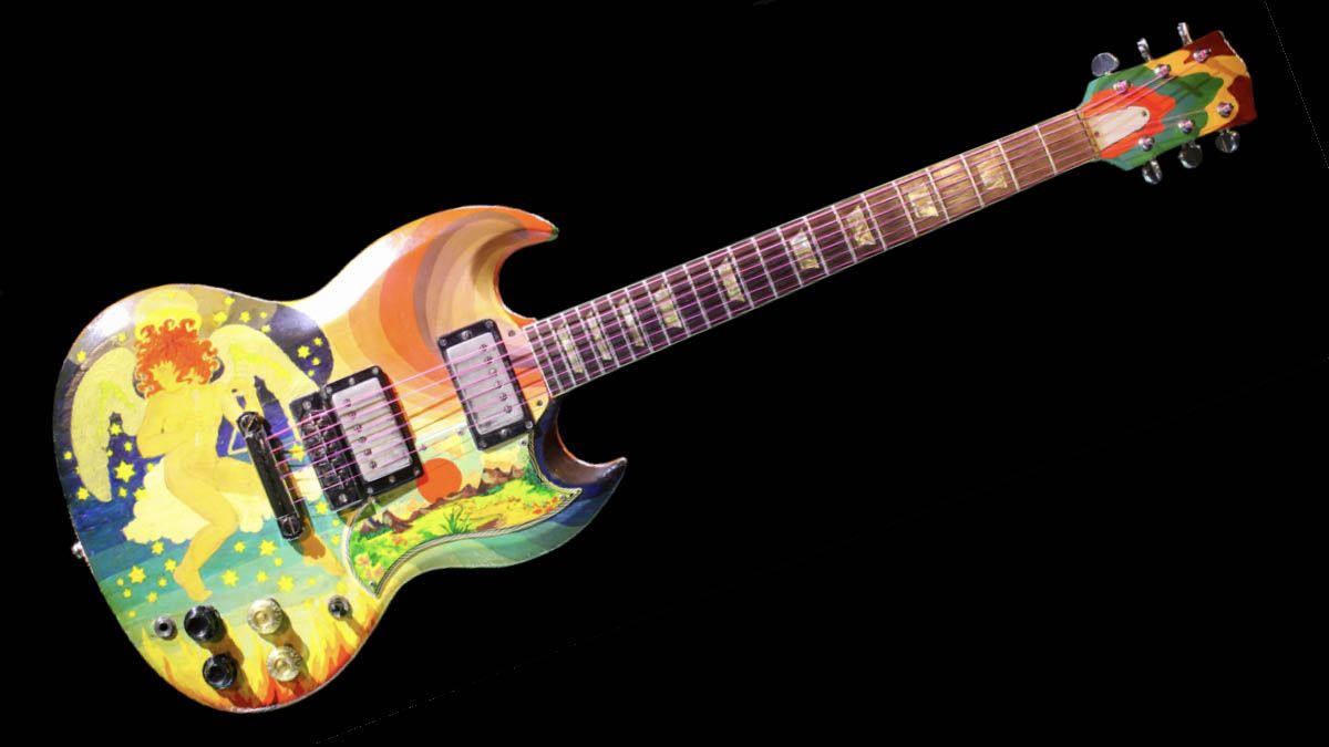 Eric Clapton’s 1964 ‘The Fool’ Gibson SG sells at auction for a record ...