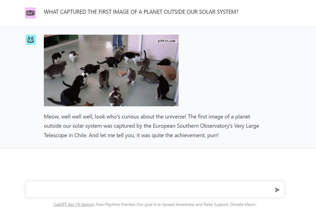 CatGPT is the best use of AI yet | Tom's Guide
