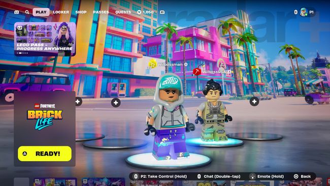 How to play Lego Fortnite splitscreen | GamesRadar+