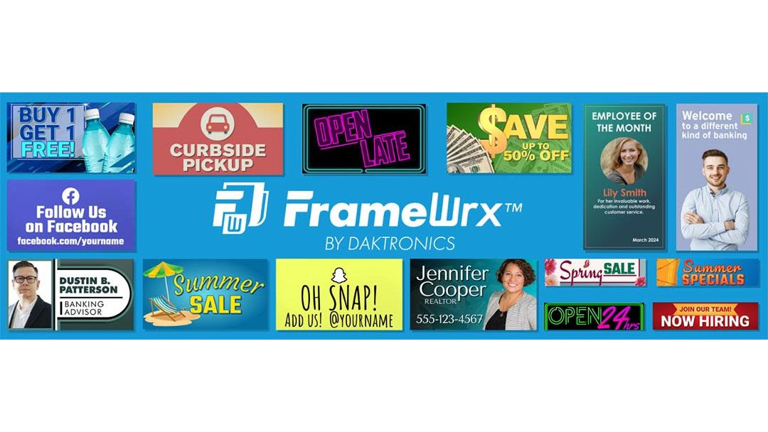 What to Know about Daktronics Expanded FrameWrx Offering | AVNetwork