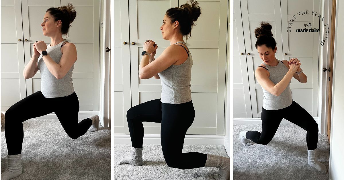 I Tried Bodyweight Lunges Every Day For 7 Days | Marie Claire UK