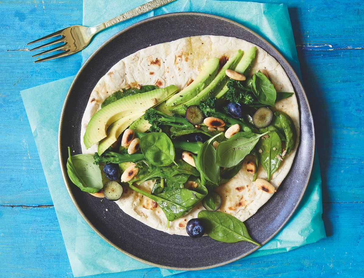 Flatbread salad | British Recipes | GoodtoKnow