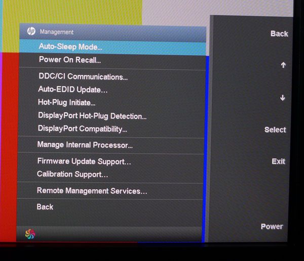 HP Z27x OSD Setup And Calibration