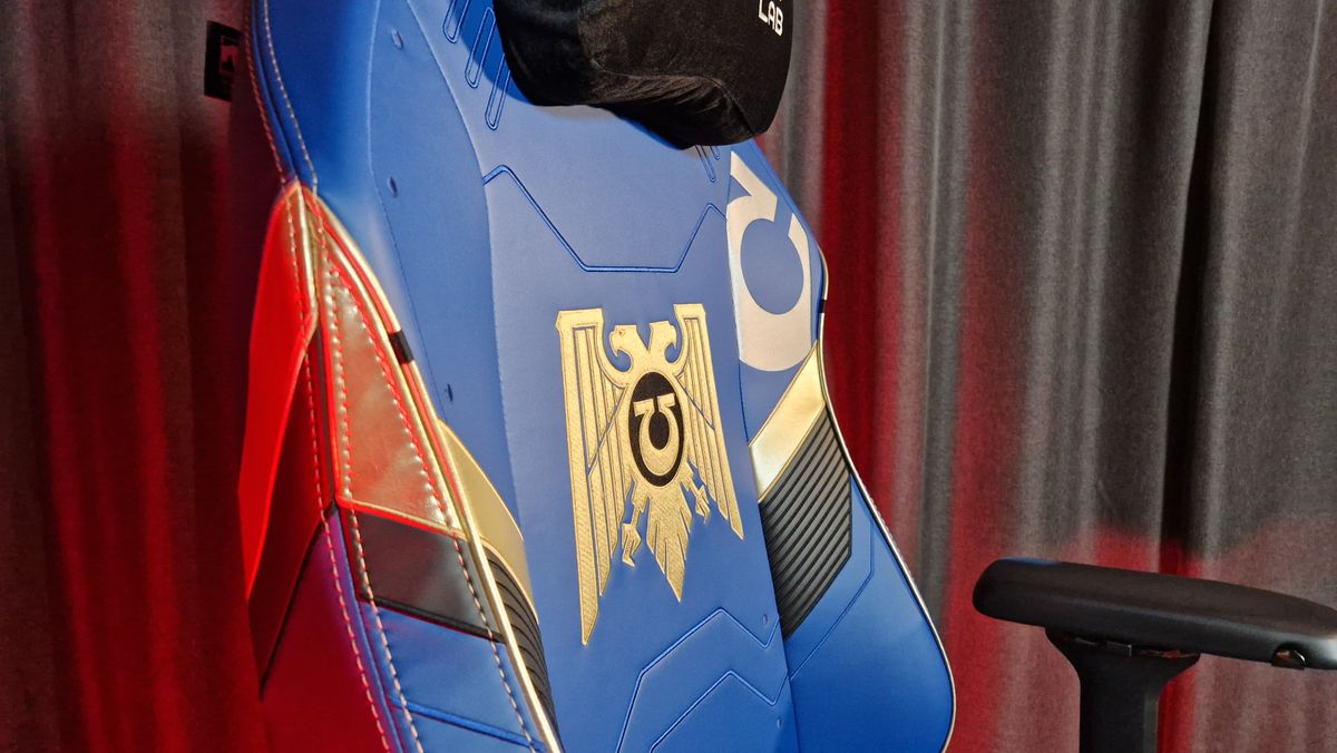 Secretlab’s Warhammer 40,000 Ultramarine Titan Evo gaming chair is one ...