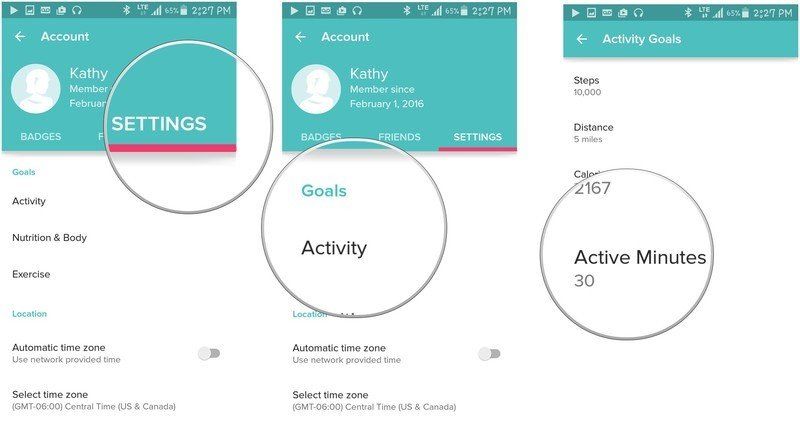 How to customize the activity goals in Fitbit for Android | Android Central