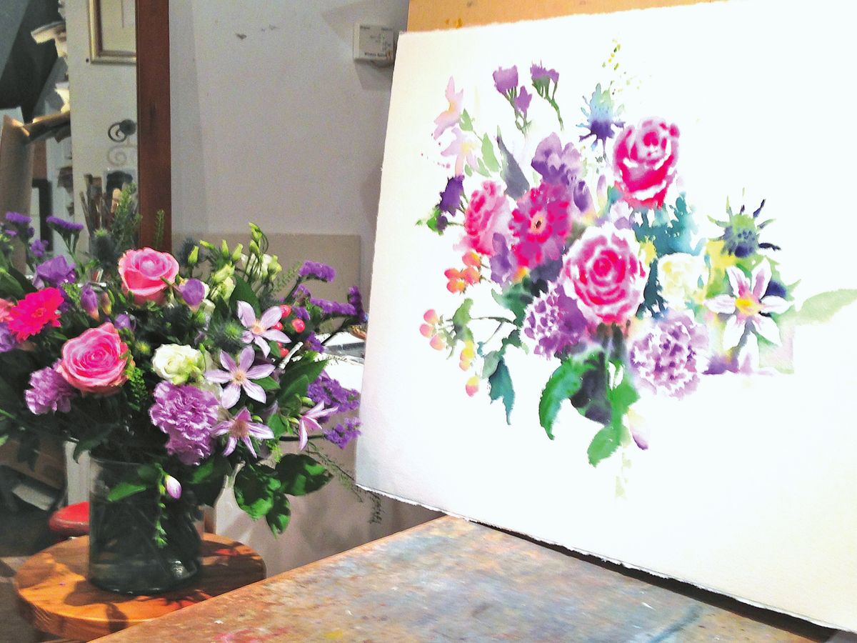 Master wet-in-wet watercolour painting | Creative Bloq