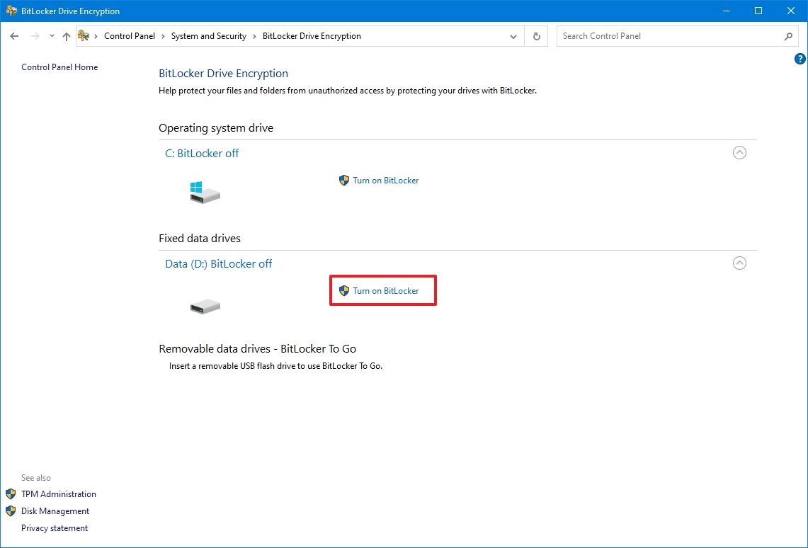 How to use BitLocker Drive Encryption on Windows 10 | Windows Central