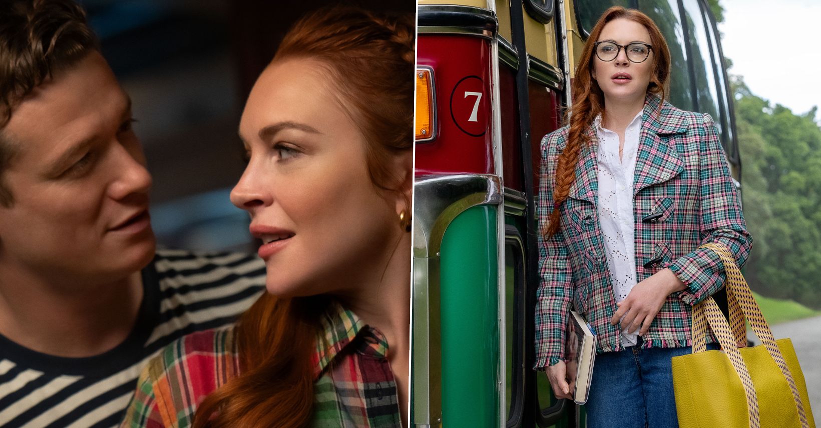 Despite a very divisive Rotten Tomatoes score, Lindsay Lohan's new Netflix movie is climbing ...