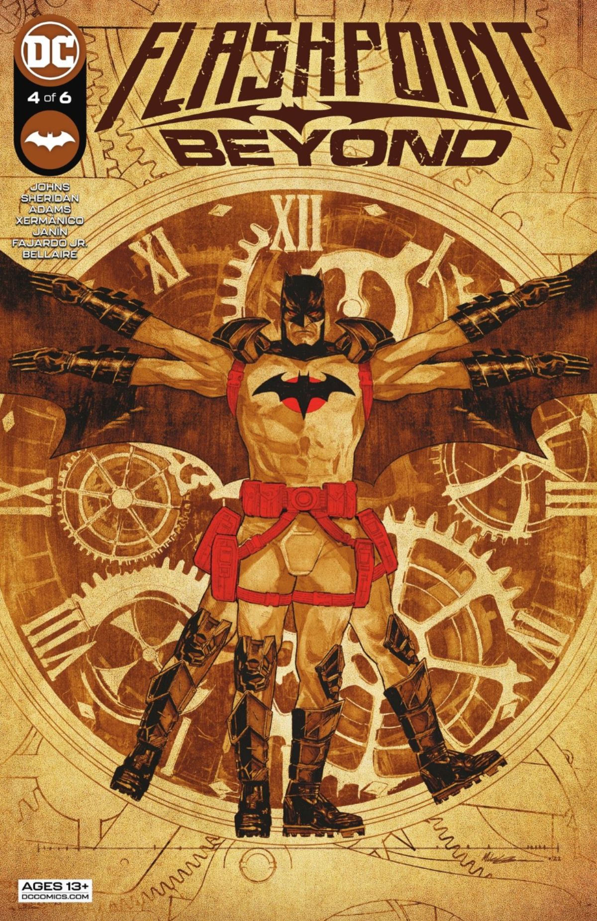 Flashpoint Beyond #4 reveals the surprising identity of the Clockwork ...