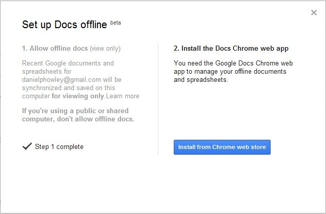 Access Your Google Docs Without a Web Connection | Google Docs Offline ...