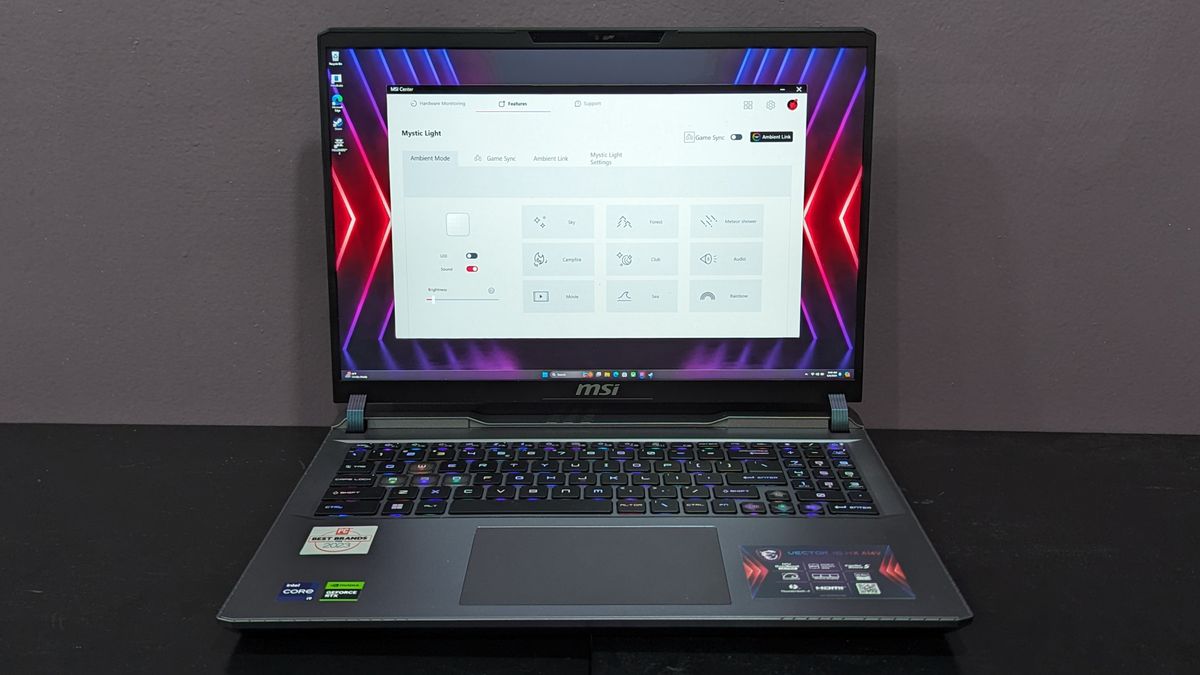 MSI Vector 16 HX A14VHG review: Perfect for high-end gamers | Laptop Mag
