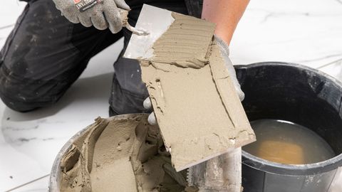 How long does tile adhesive take to dry? | Homebuilding