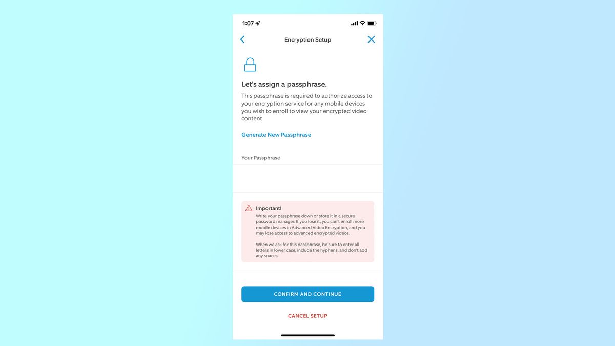 How to turn on end-to-end encryption on a Ring Video Doorbell | Tom's Guide