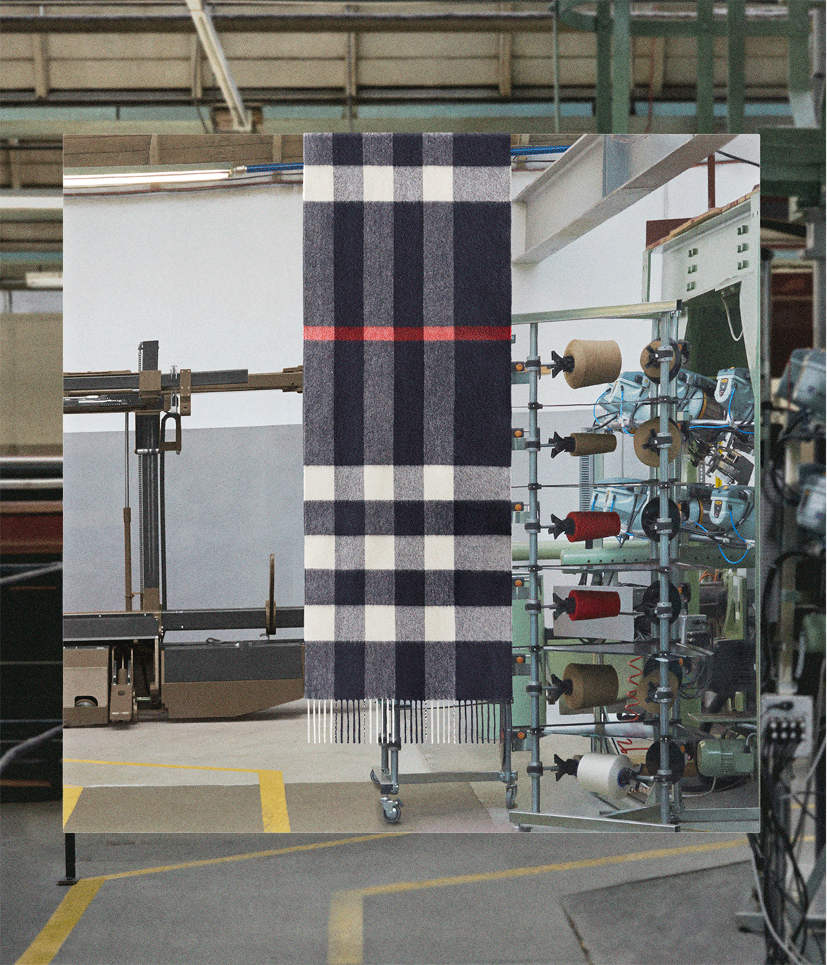 Wrap star: 30-step design process behind a Burberry scarf | Wallpaper*