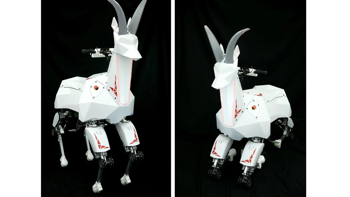 I want to ride Kawasaki's giant robot goat! | T3