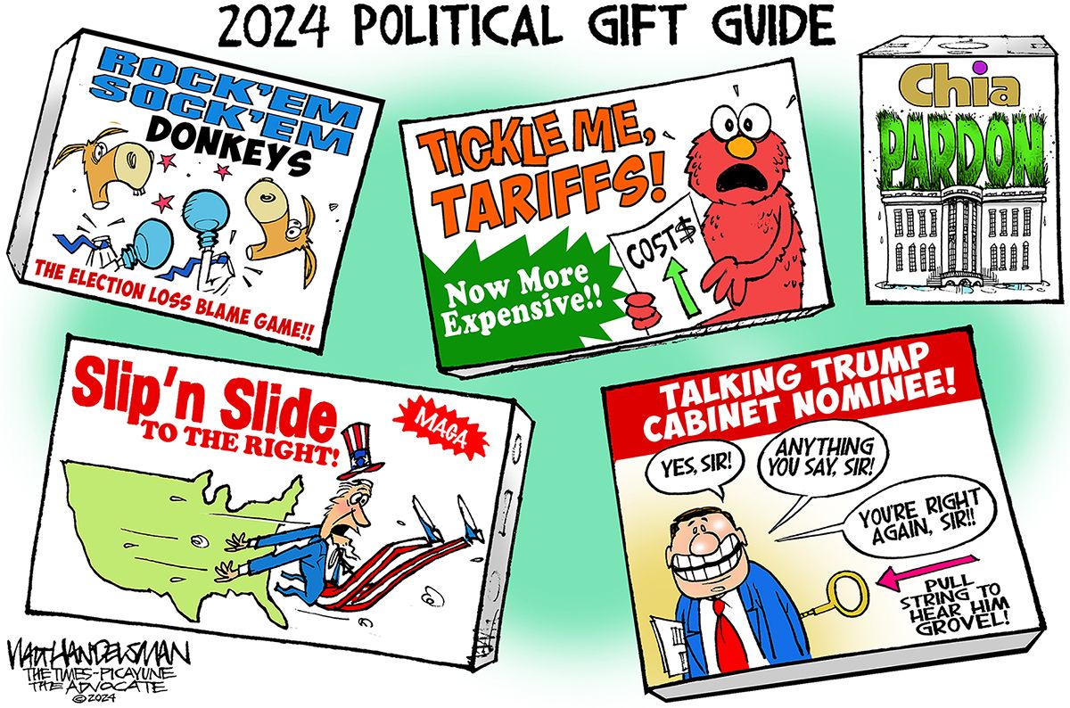 Today's political cartoons - December 4, 2024 | The Week