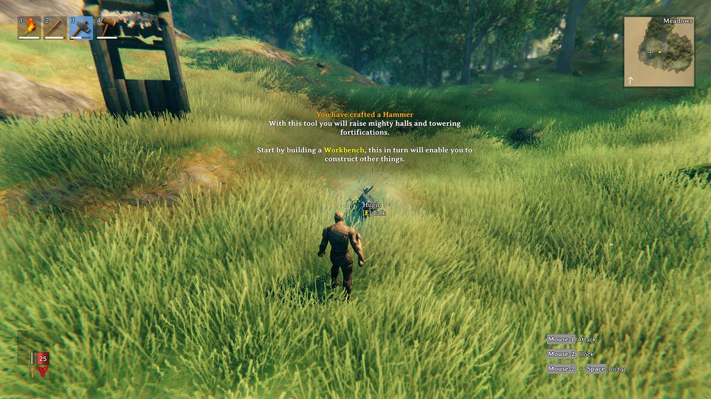 Valheim workbench: How to build it, cover it with a roof, and upgrade ...