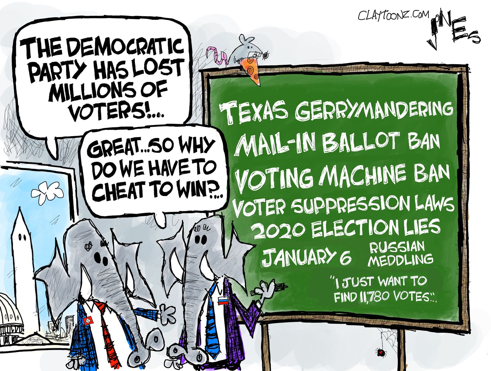 The 'New MAGA-approved logo' | Today's political cartoons | The Week