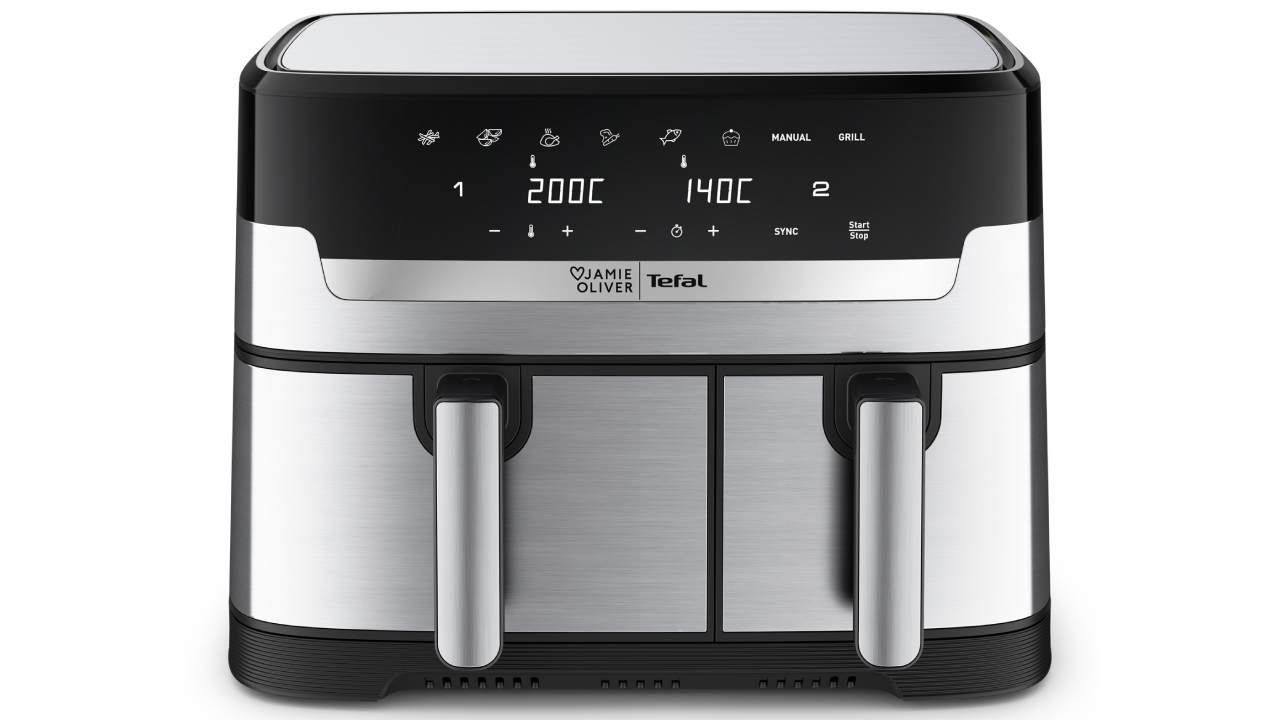 Tefal teams up with Jamie Oliver on new dual basket air fryer – but it ...