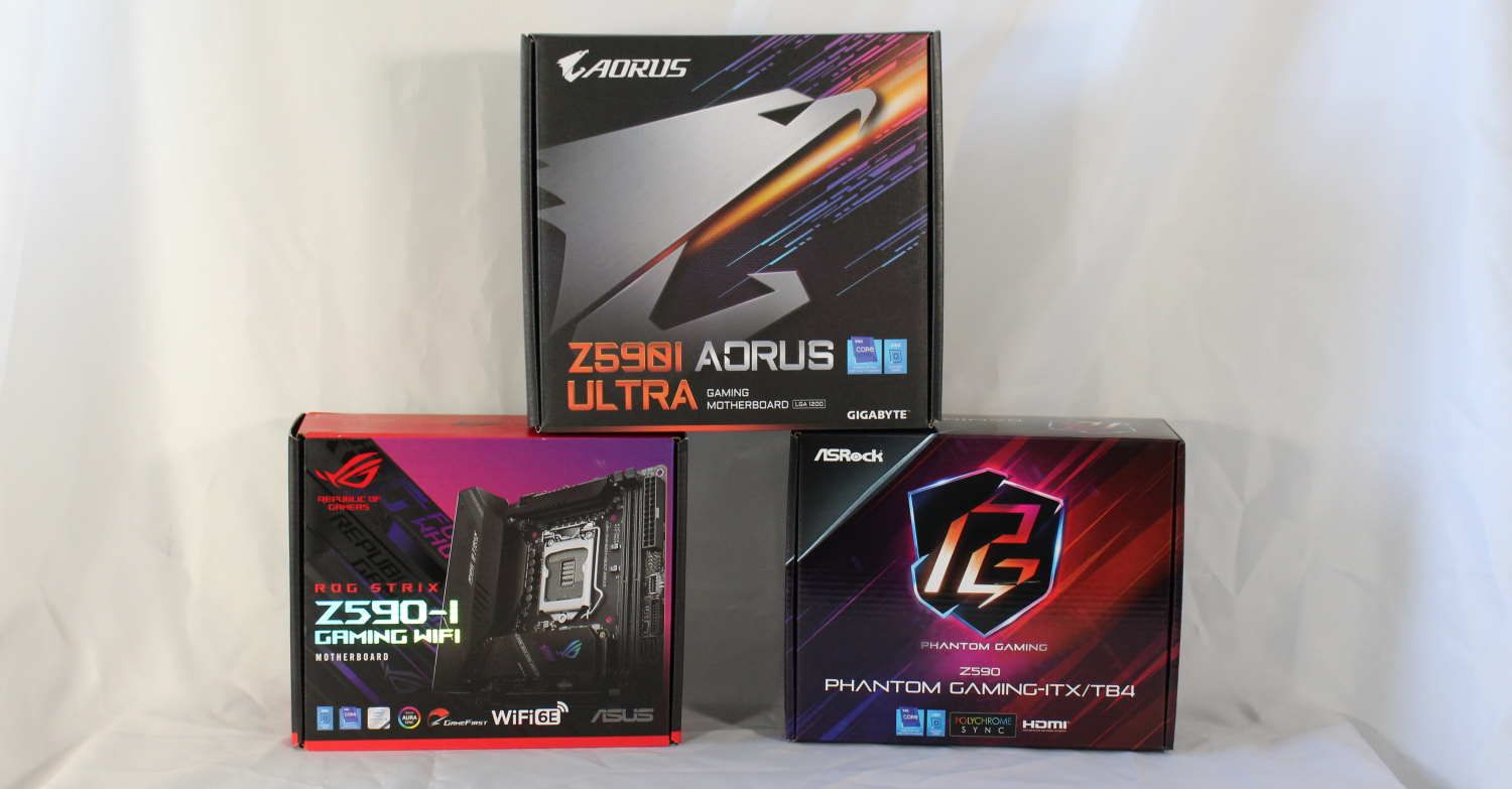 Rocket Lake Rumble: Three Mini-ITX Z590 Motherboards Battle for Compact ...